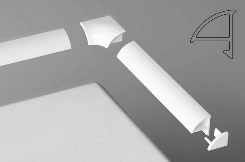 Плинтус для ванны: аккуратное и практичное оформление стыков