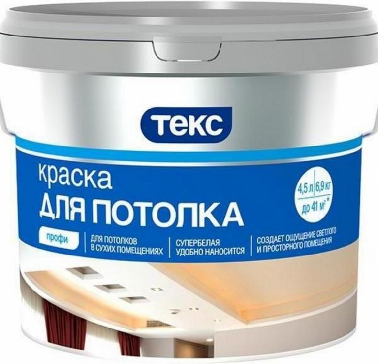 Краска для потолка: существующие виды и нюансы покрасочных работ