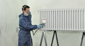 Термостойкая краска по металлу и сфера ее применения